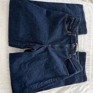 Denim Forum | Jeans | Denim Forum Remy Curve Fit Wide Leg Dark Wash ...